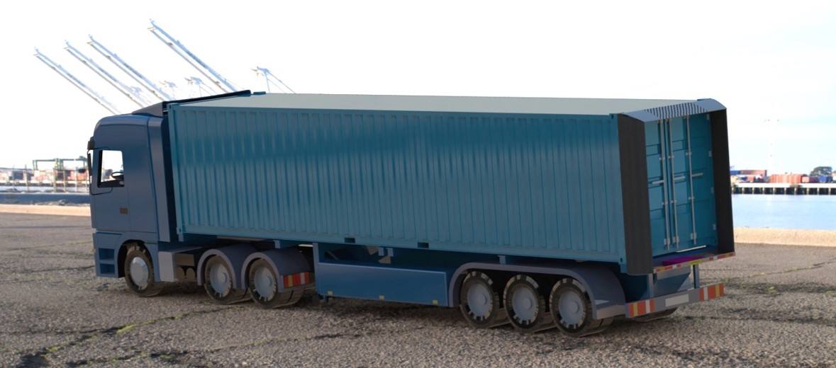 Intermodal Container Drag Reduction | Design Show 2015