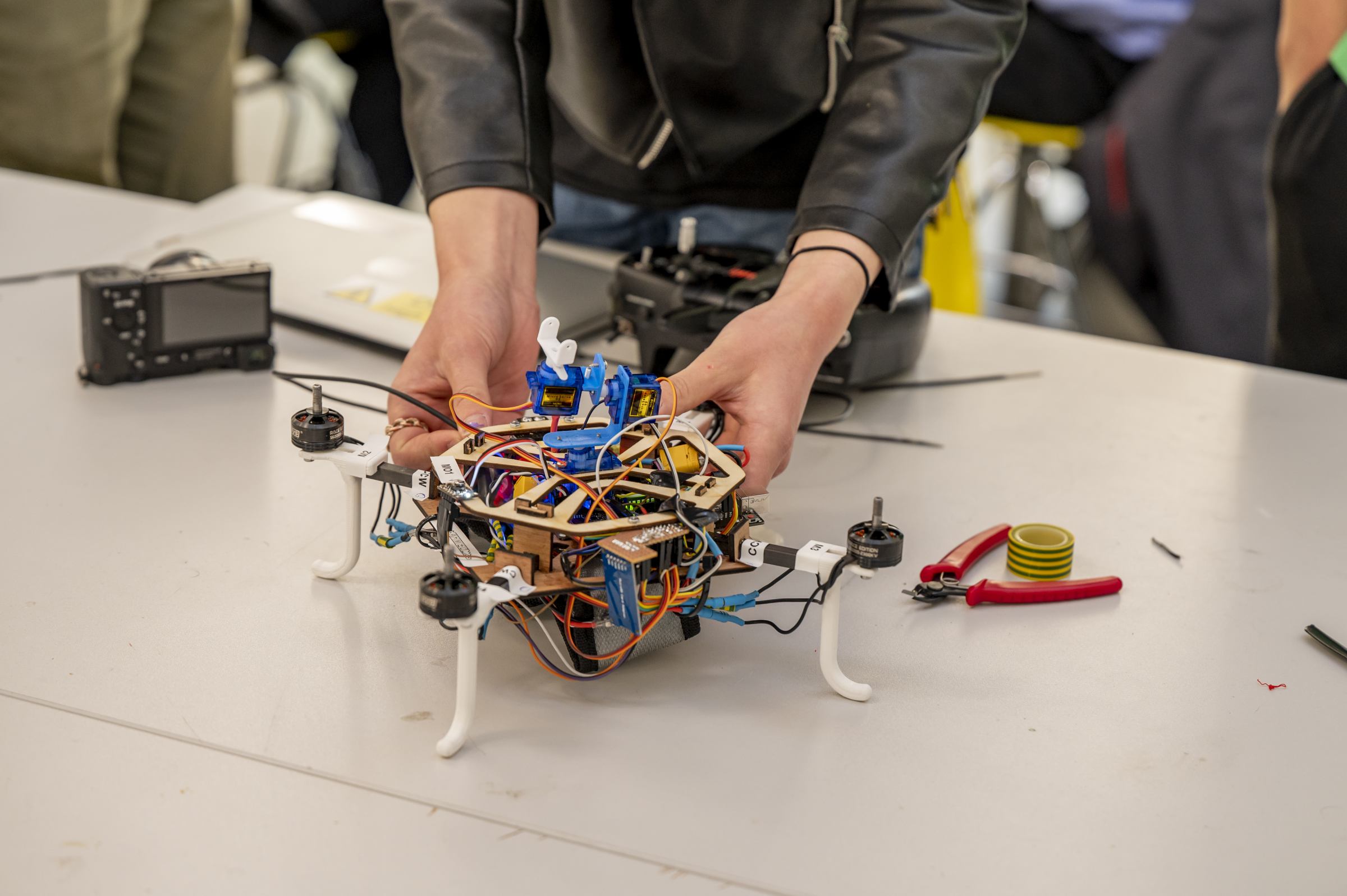 Quadcopter A year 2 design project to design a system that responds to ...