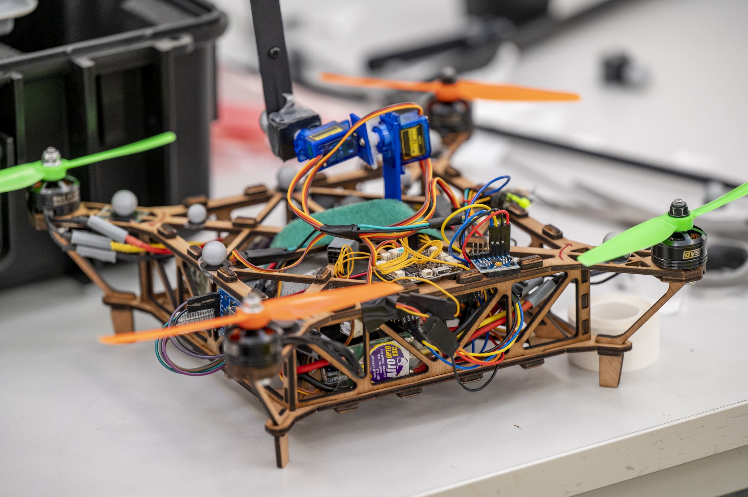 Quadcopter A year 2 design project to design a system that responds to ...